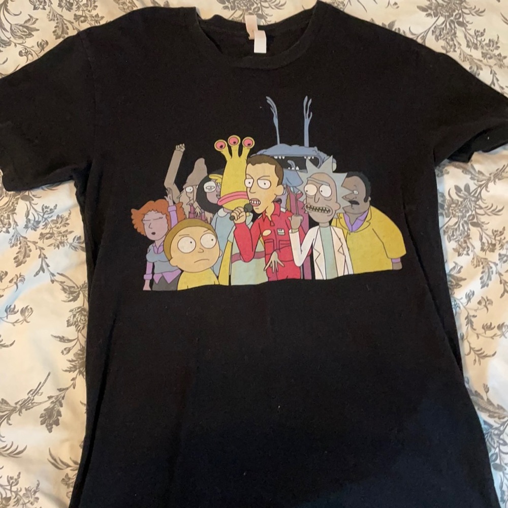 Rare Logic Rick & Morty Concert T-Shirt - Gem